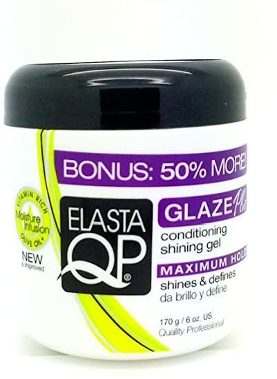 Elasta QP Olive Oil & Mango Butter Glaze Plus Conditioning Shining Gel ...